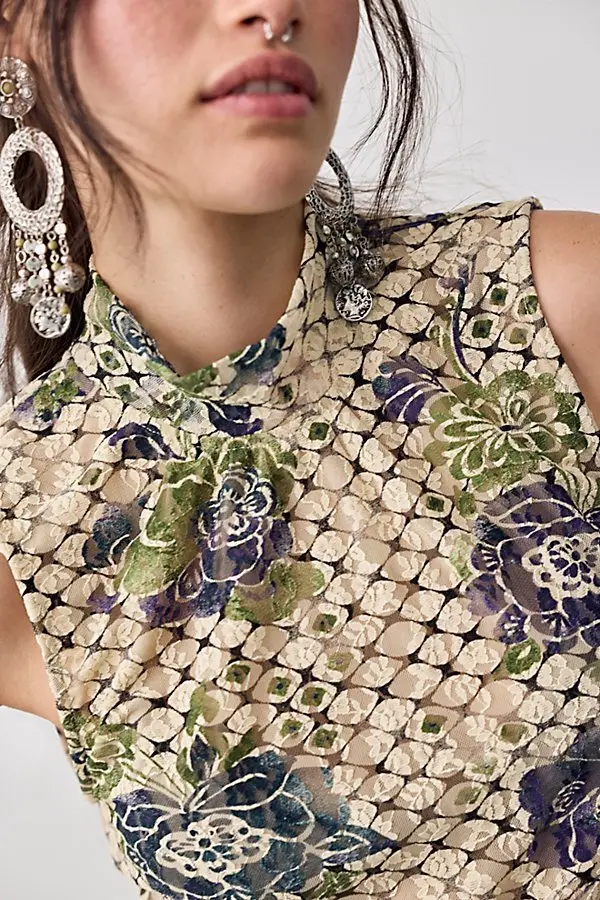 Free People Waverly Top - Oat Combo
