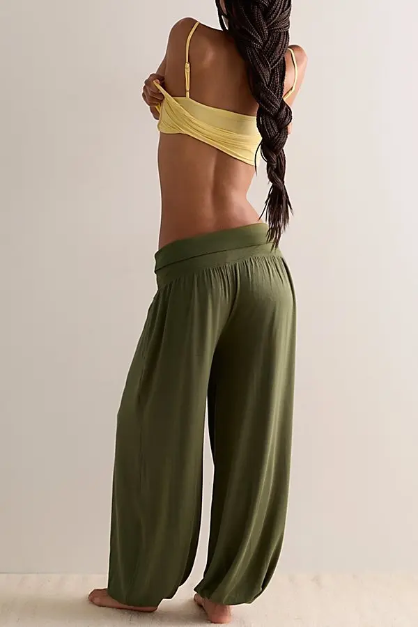 Free People Dream State Wide Leg Joggers - Ferngully
