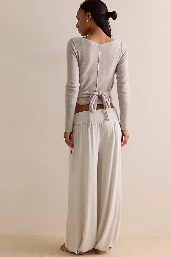 Free People Dream State Joggers - Heather Grey