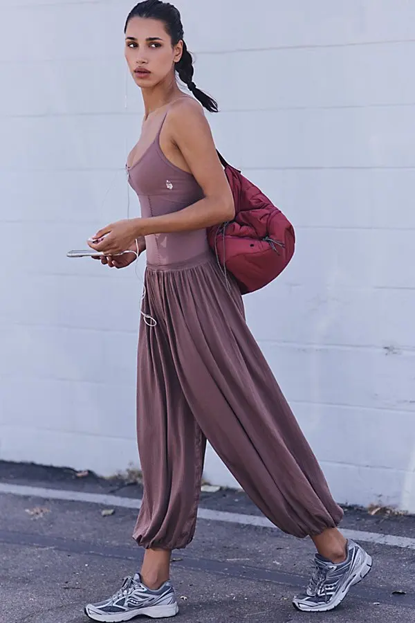 Free People Balloon Breeze One-piece - Taupe