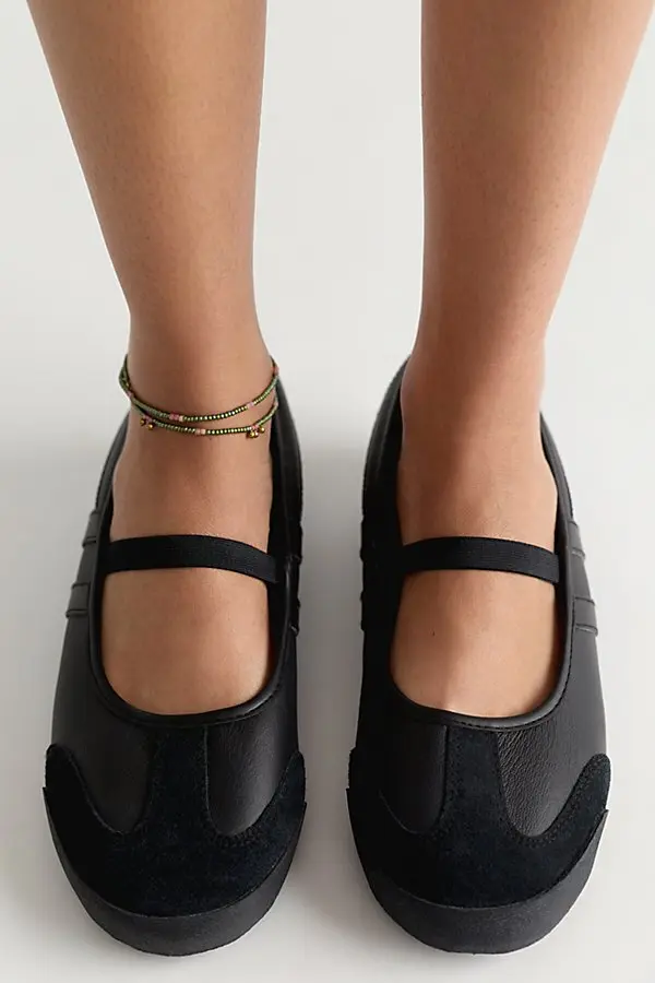 Gola Celestra Ballet Sneakers - Black/black