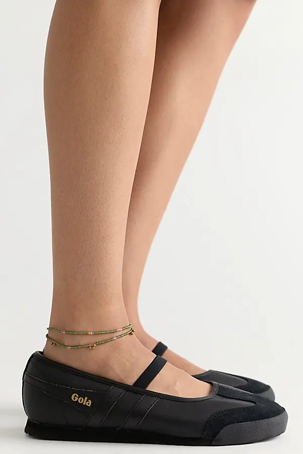 Gola Celestra Ballet Sneakers - Black/black