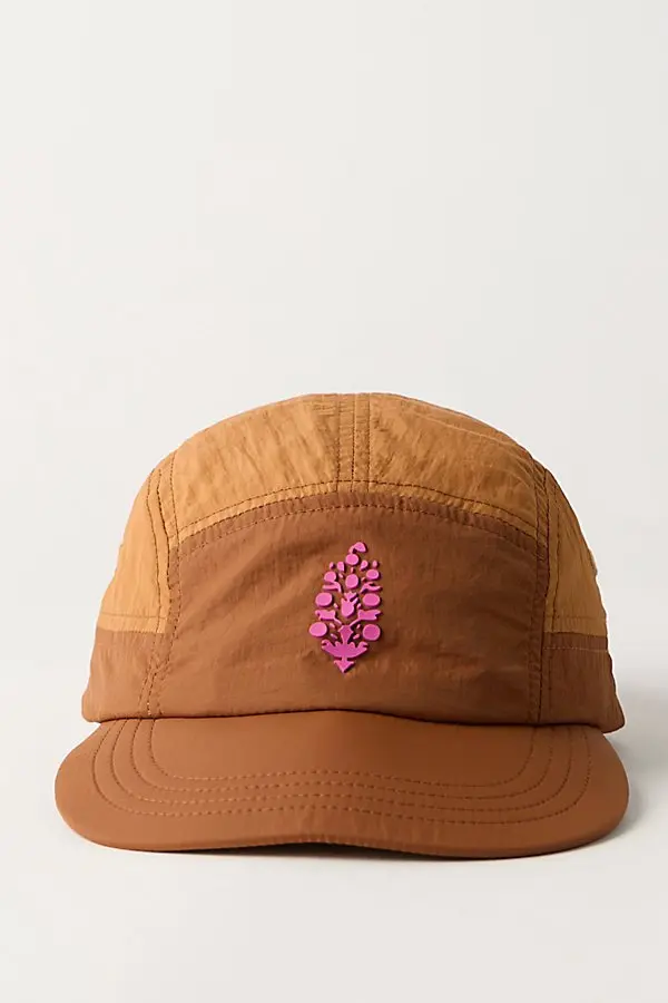 Free People Trail Head Panel Cap - Tan Combo