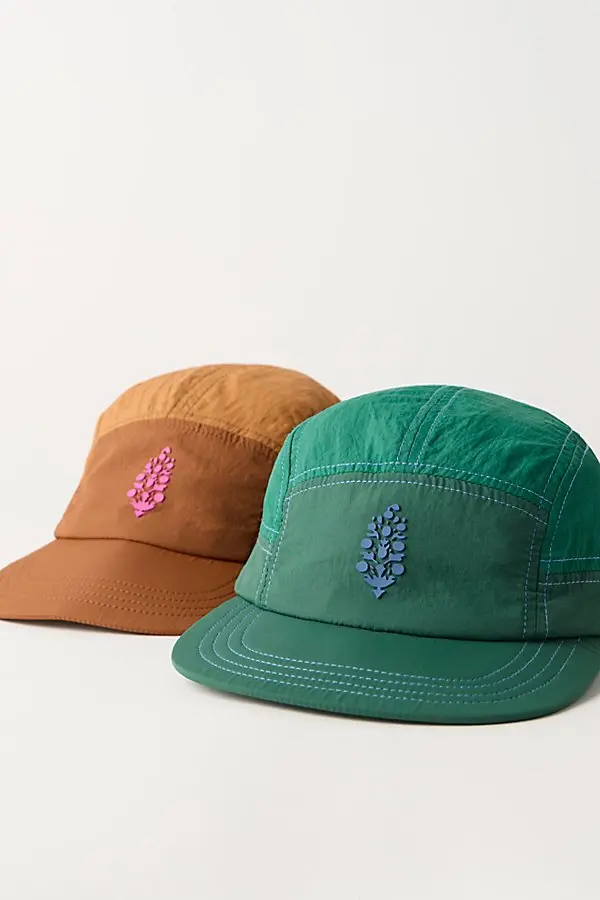 Free People Trail Head Panel Cap - Tan Combo