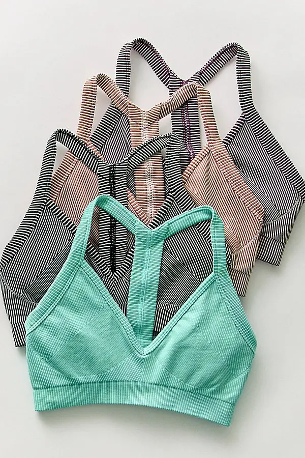 Free People Perfectly Plaited Bra - Glow Wave