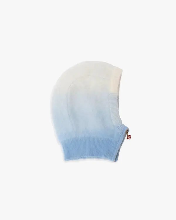 Casablanca Mohair Blend Ski Balaclava - Blue