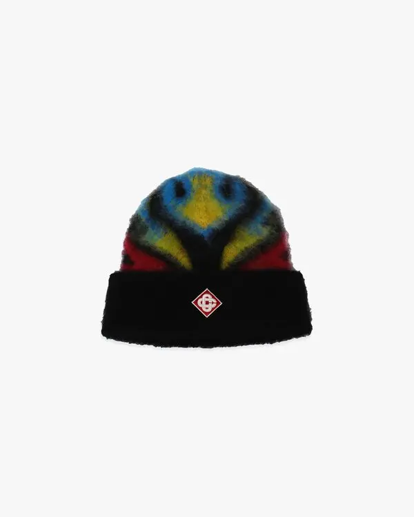 Casablanca Mohair Flame Laurel Beanie
