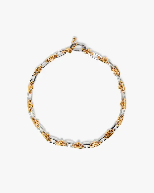 Casablanca C Link Ball Necklace