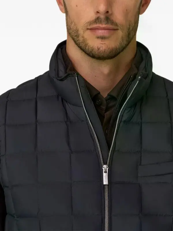 Boggi Milano Quilted Down Gilet