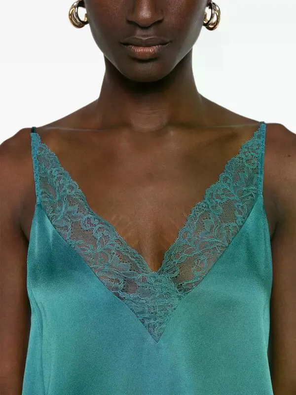 FORTE_FORTE Lace-trim Top