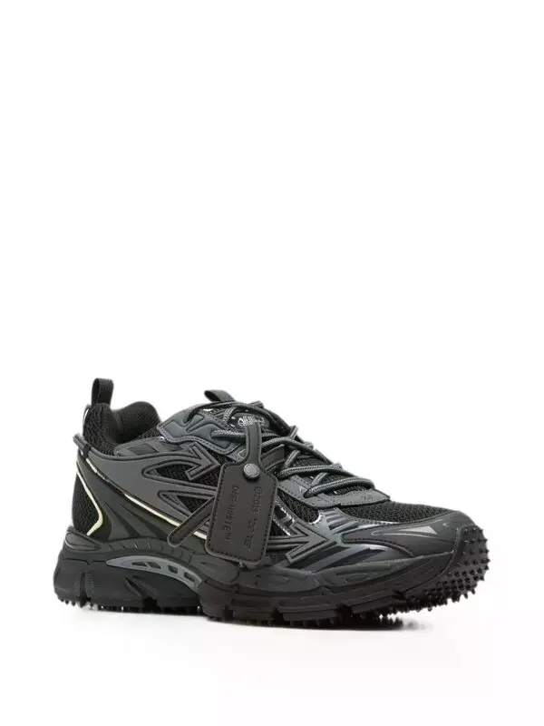 Off-White Be Right Back Panelled Sneakers - Black