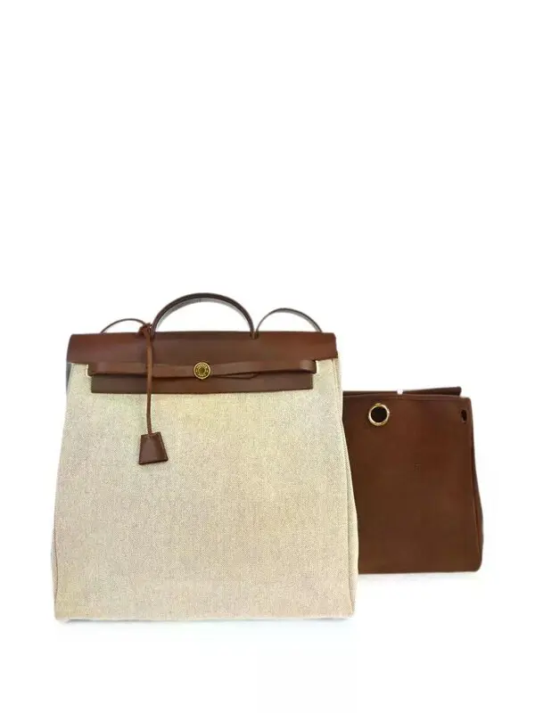 Hermès 2001 Mm Herbag Satchel Bag