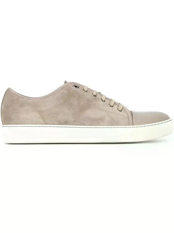 LANVIN Contrasted Toe Cap Sneakers