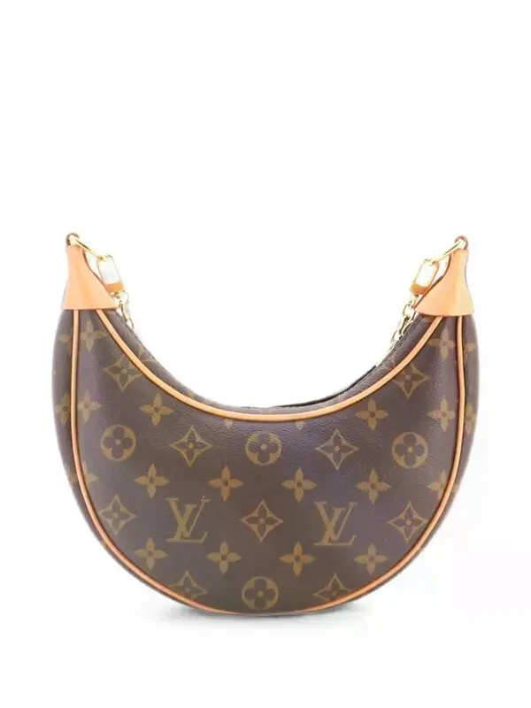 LOUIS VUITTON Loop Handbag Monogram Canvas Hobo Bag