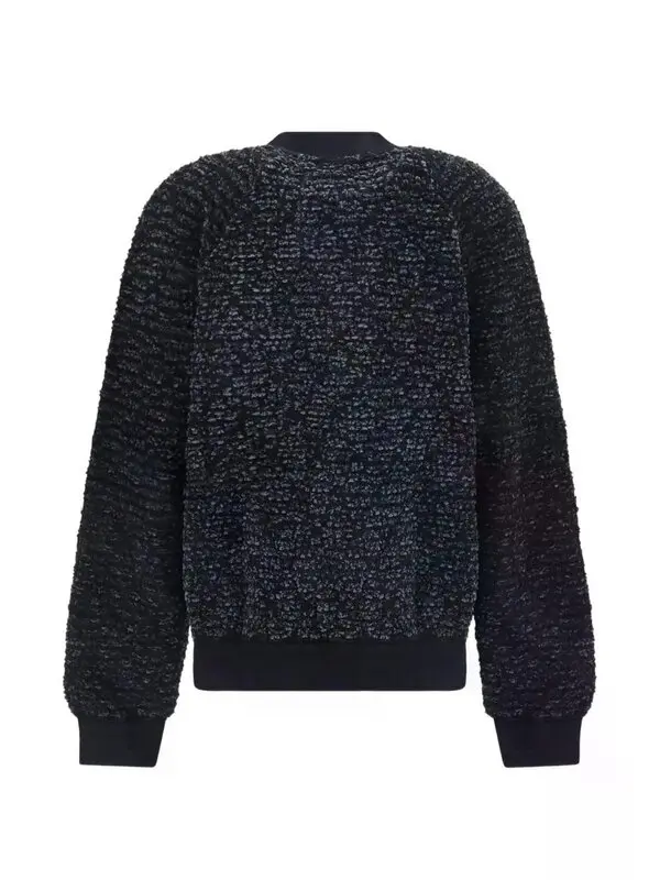 Balmain Sequin-embellished Bouclé Bomber Jacket