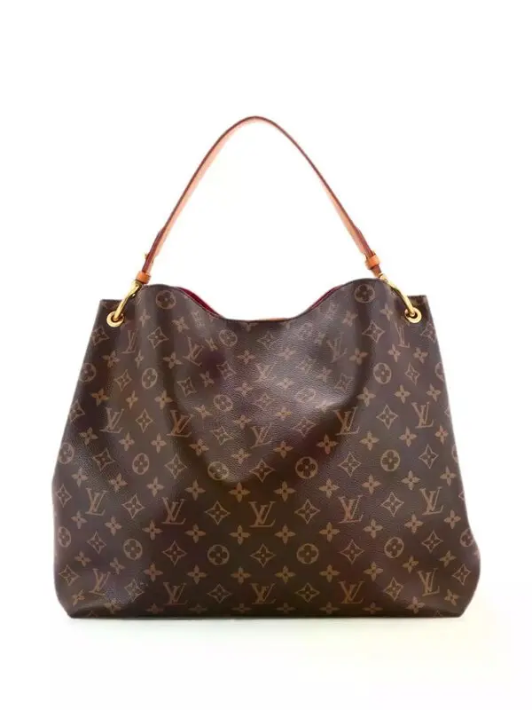 LOUIS VUITTON Graceful Handbag Monogram Canvas Mm Hobo Bag