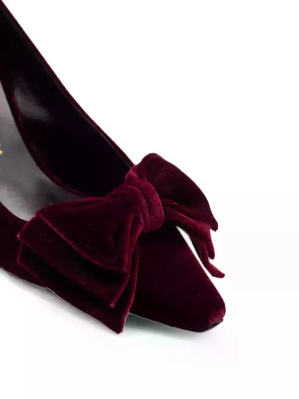 Roberto Festa Flowy Bow-detail Pumps