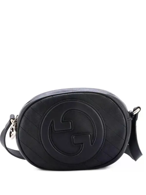 Gucci Blondie Nm Round Camera Bag - Black