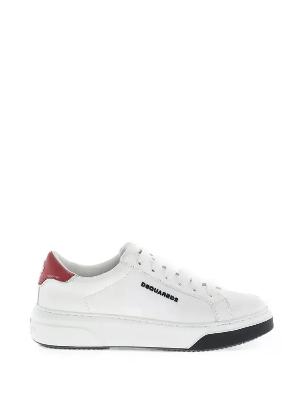 Dsquared2 Bumber Leather Sneakers - White