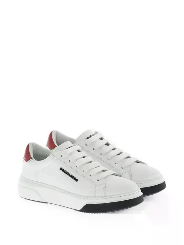 Dsquared2 Leather Lace-up Sneakers