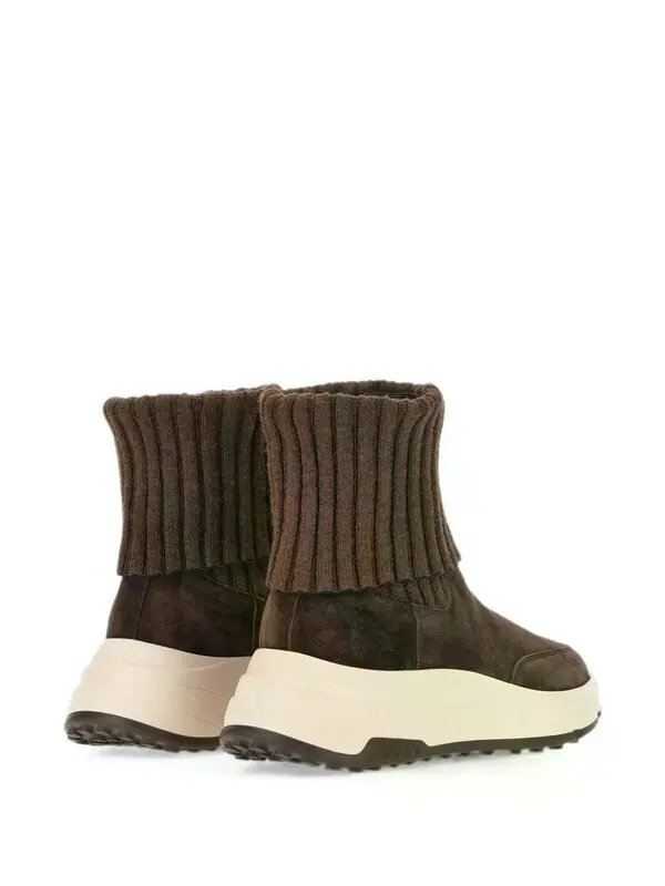 Hogan Ribbed-knit Sneakers