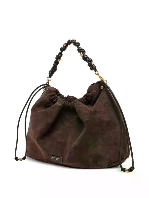 GIANNI CHIARINI Morgana Large Knotted Shoulder Bag