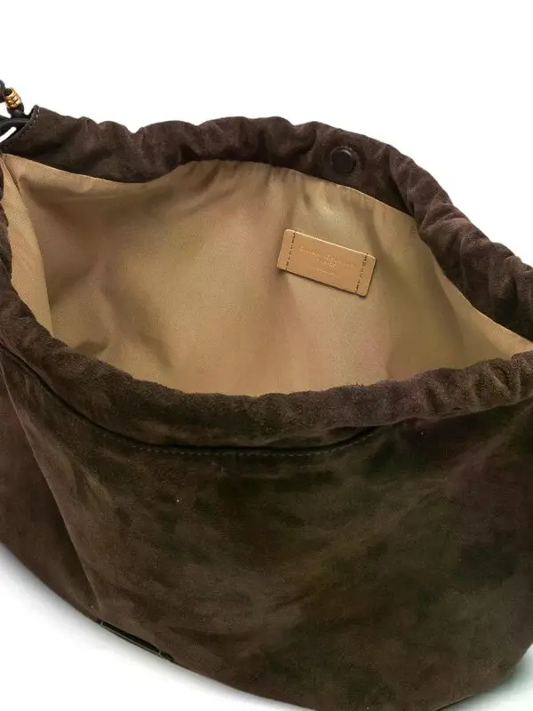 GIANNI CHIARINI Morgana Large Knotted Shoulder Bag