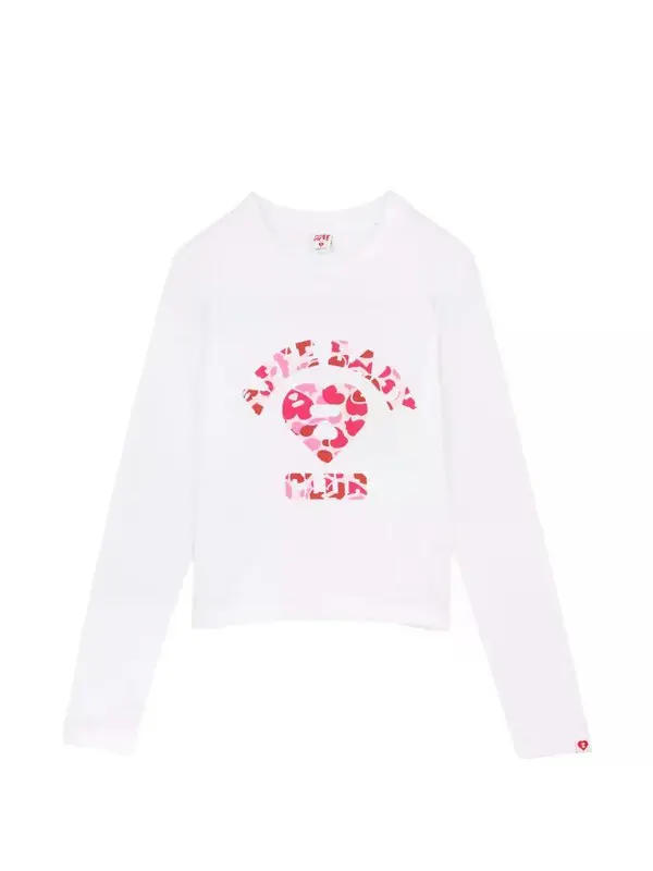 AAPE BY *A BATHING APE Heart Logo T-shirt