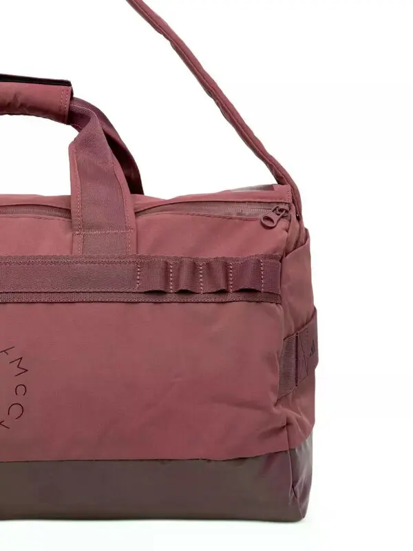 Adidas By Stella McCartney Logo-print Panelled Duffle Bag