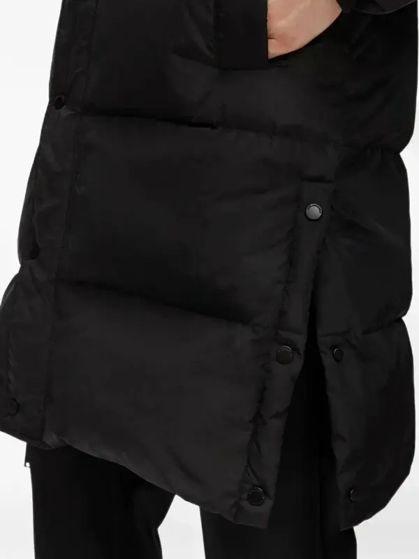 Karl Lagerfeld Long Hooded Puffer Jacket