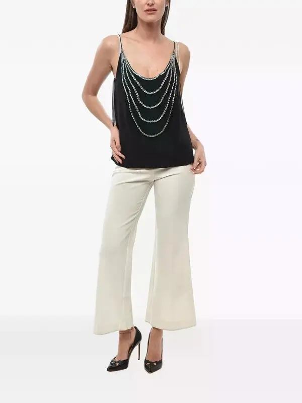 Stella McCartney Kenna Rhinestone-embellished Top