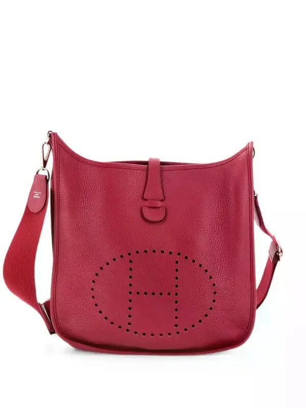 Hermès Evelyne Bag Gen Iii Clemence Pm Crossbody Bag - Pink