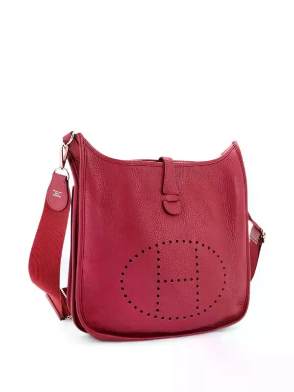 Hermès Evelyne Gen Iii Clemence Pm Crossbody Bag - Pink