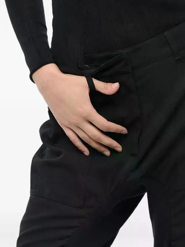 Stella McCartney Ruched-detail Wool Trousers