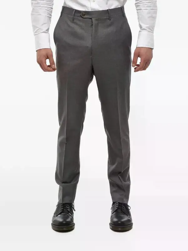 Corneliani Pressed-crease Tailored Trousers