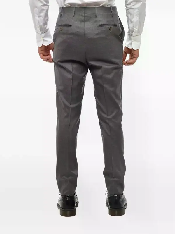 Corneliani Pressed-crease Tailored Trousers