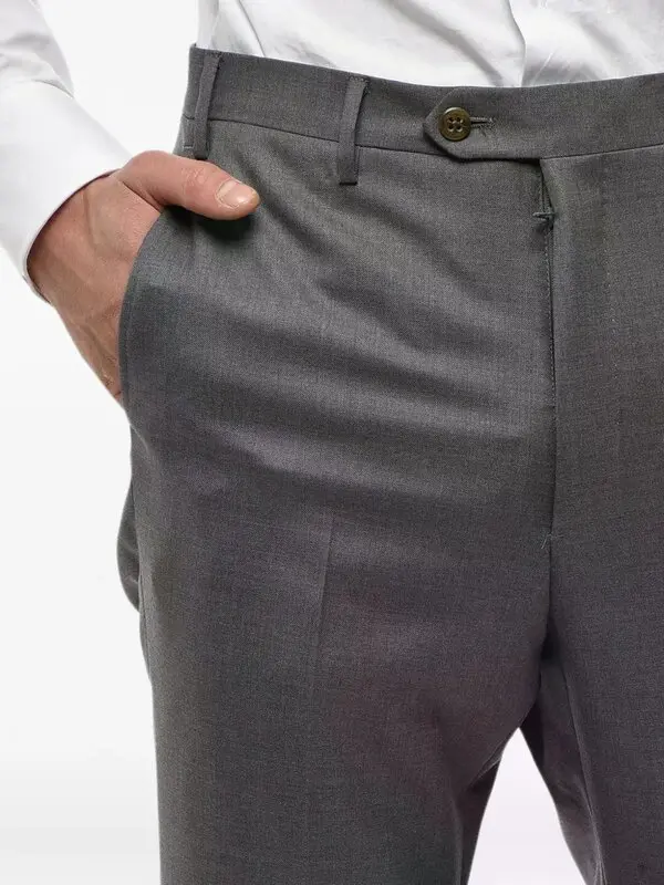 Corneliani Pressed-crease Tailored Trousers