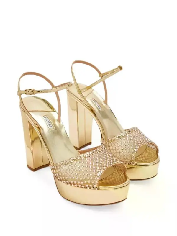 LE SILLA Gilda Embellished Platform Sandals