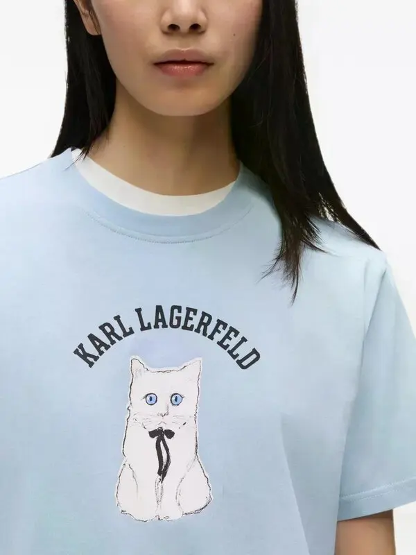 Karl Lagerfeld Ikonik Choupette T-shirt