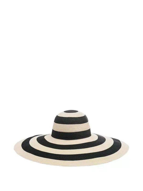 Eugenia Kim Toyo Striped Wide-brim Sun Hat - Neutrals