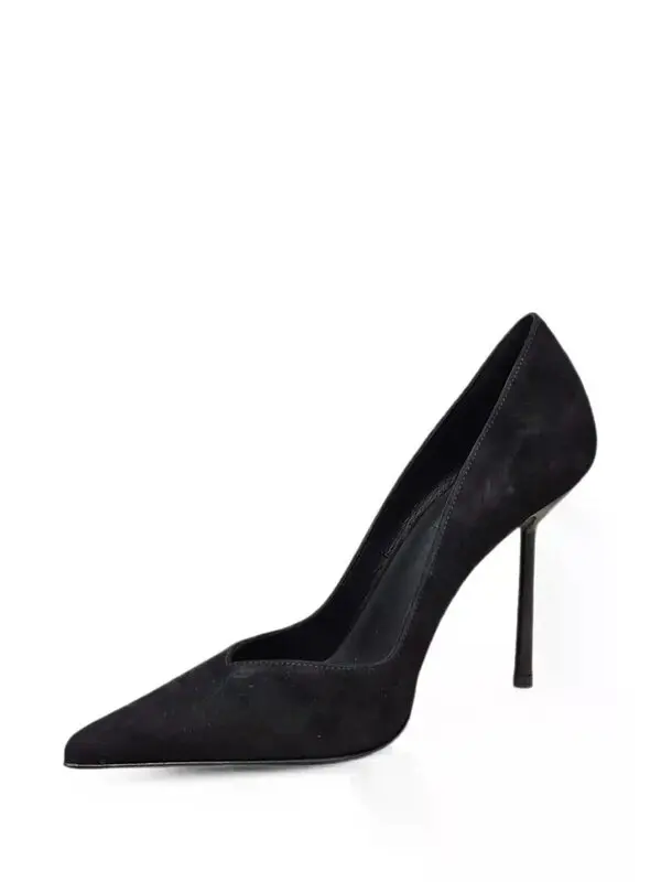 LE SILLA Petalo Pointed-toe Suede Pumps
