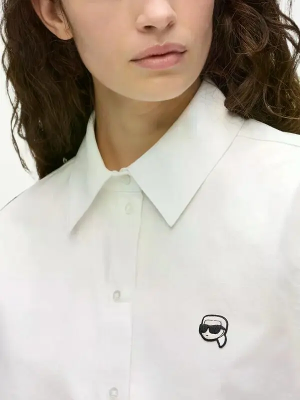 Karl Lagerfeld Ikon Cotton Shirt
