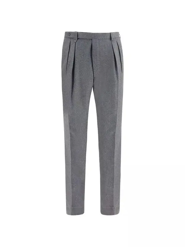 Brioni Elba Pleated Trousers - Grey