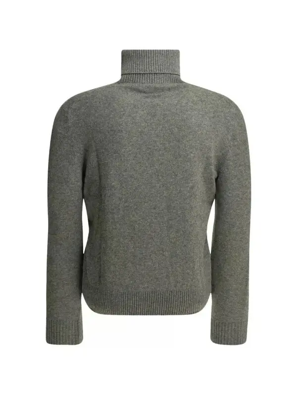 ALTUM Cashmere Roll Neck Sweater - Grey