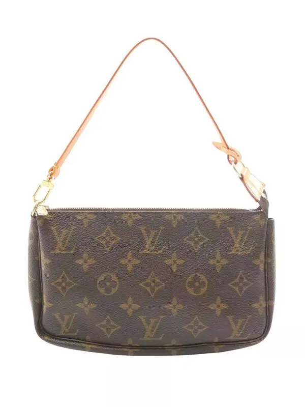 LOUIS VUITTON 2000 Monogram Pochette Accessoires Shoulder Bag