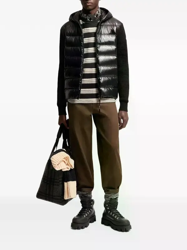Moncler Quilted Hooded Jacket