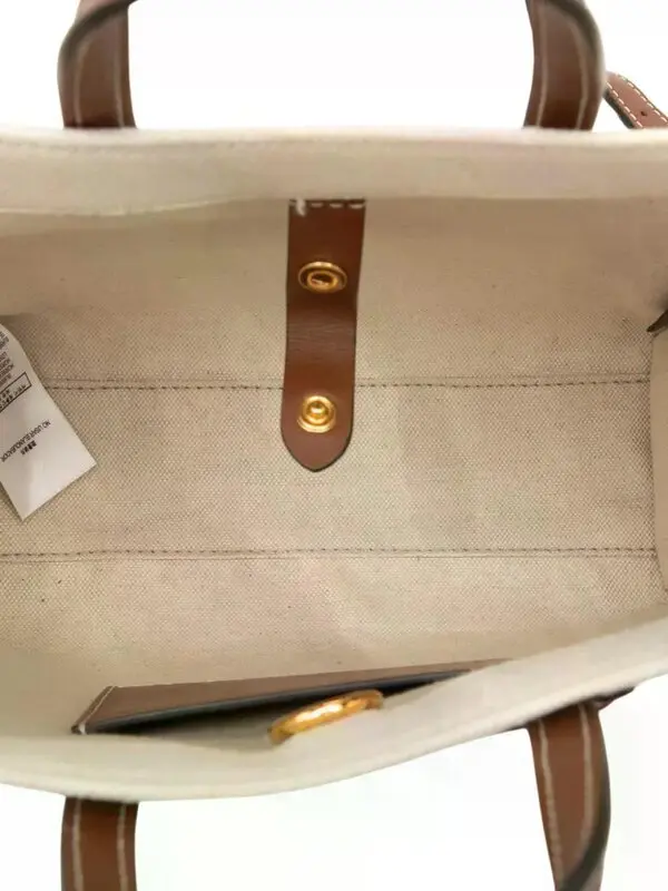 Burberry 2000-2017 Mini Canvas Freya Tote Satchel