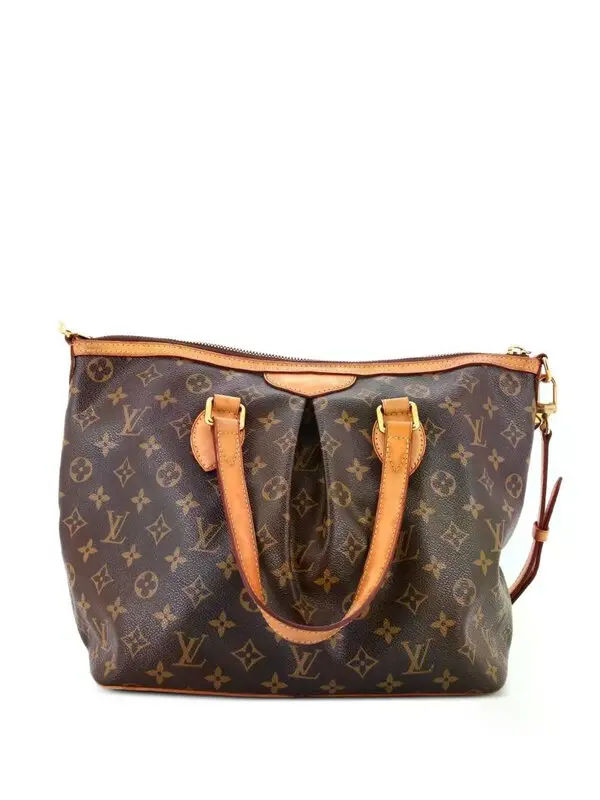 LOUIS VUITTON Palermo Handbag Monogram Canvas Pm Tote Bag - Brown