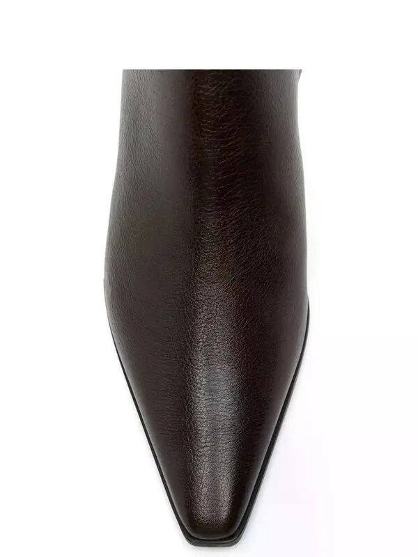Roberto Festa Milia Point-toe Leather Ankle Boots