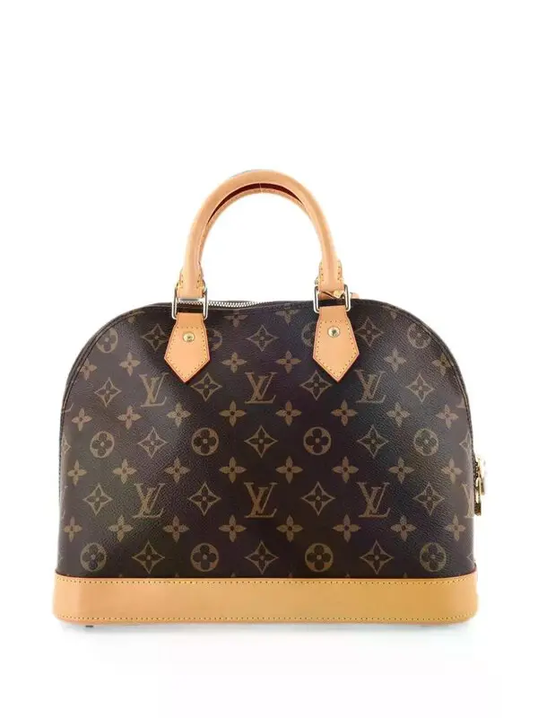 LOUIS VUITTON Alma Handbag Monogram Canvas Pm Satchel